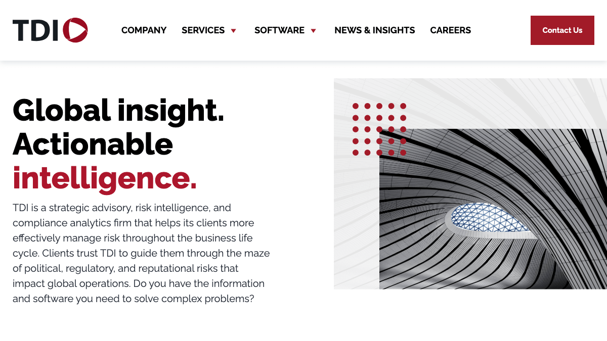 TDI Diligence Suite | Third-Party Risk Management Platform